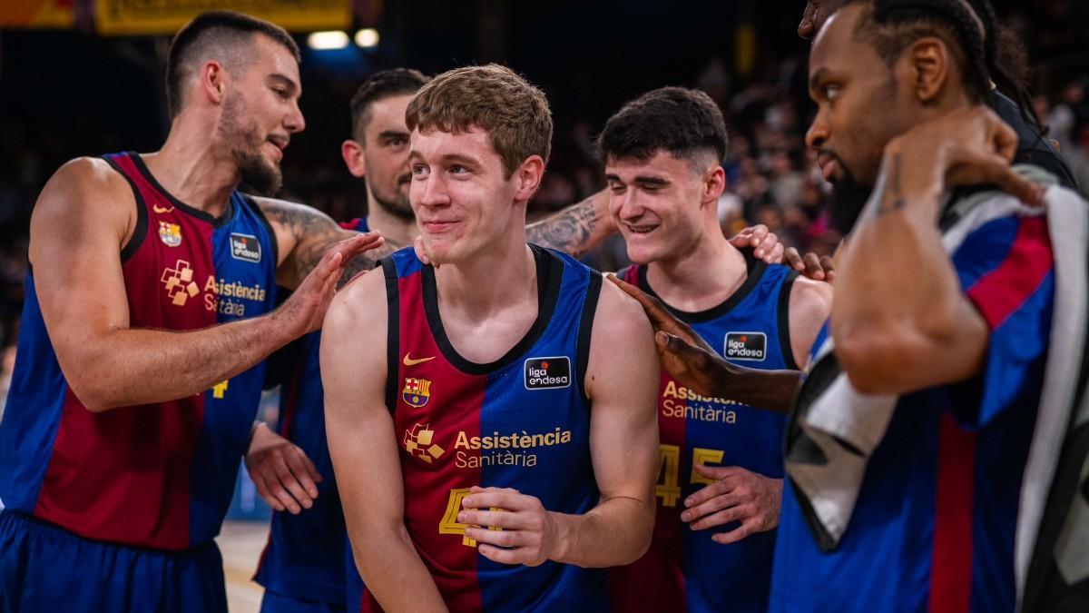 El madrugón con premio de Mathieu Grujicic que tanto ha ayudado al Barça