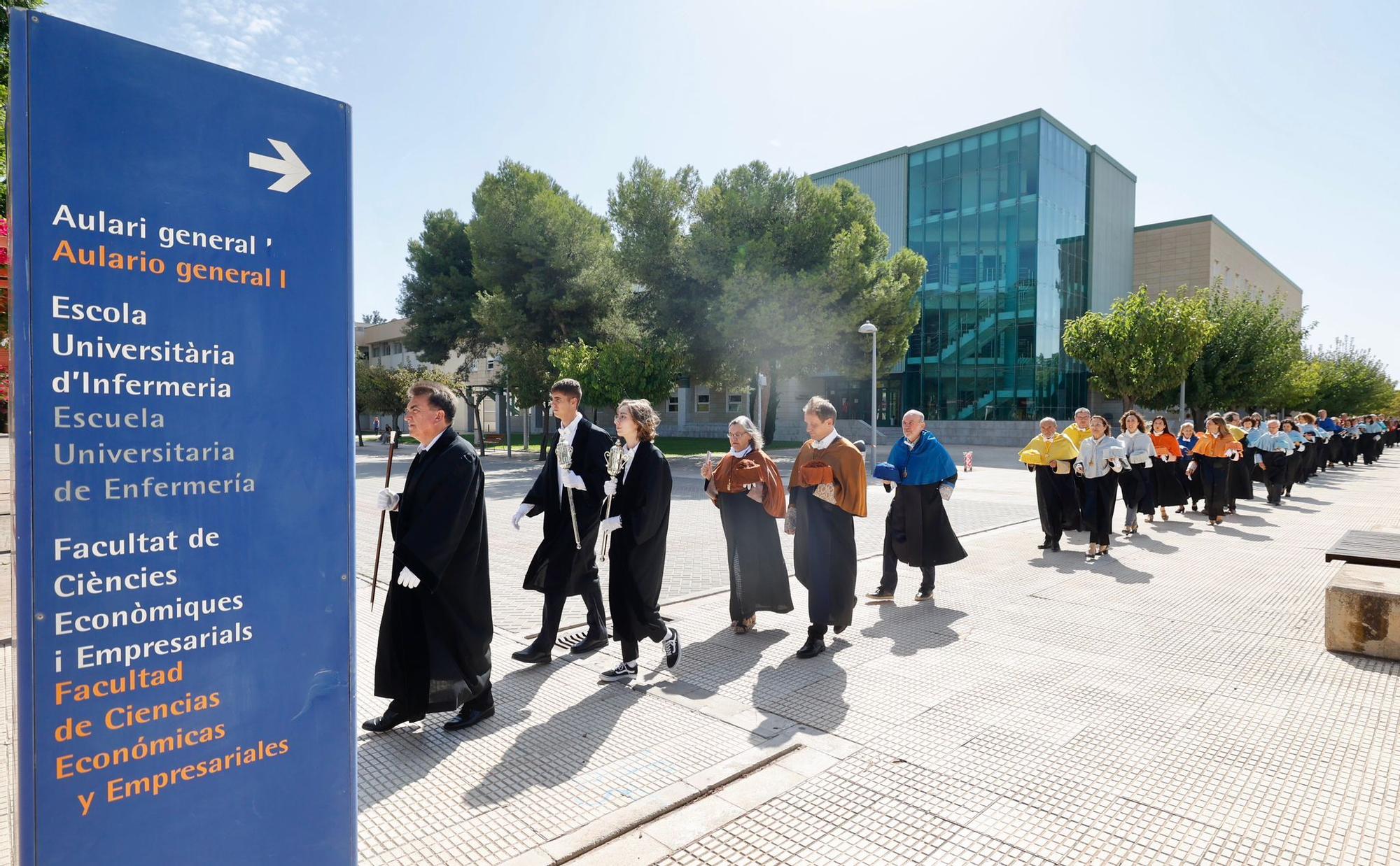 Acto de apertura del curso académico en la Universidad de Alicante