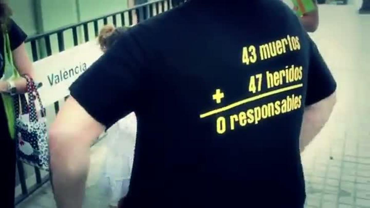 Séptimo aniversario del accidente de metro de Valencia