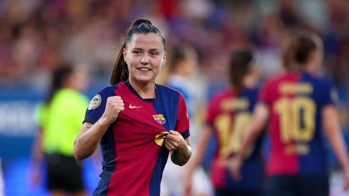 El momento de Claudia Pina