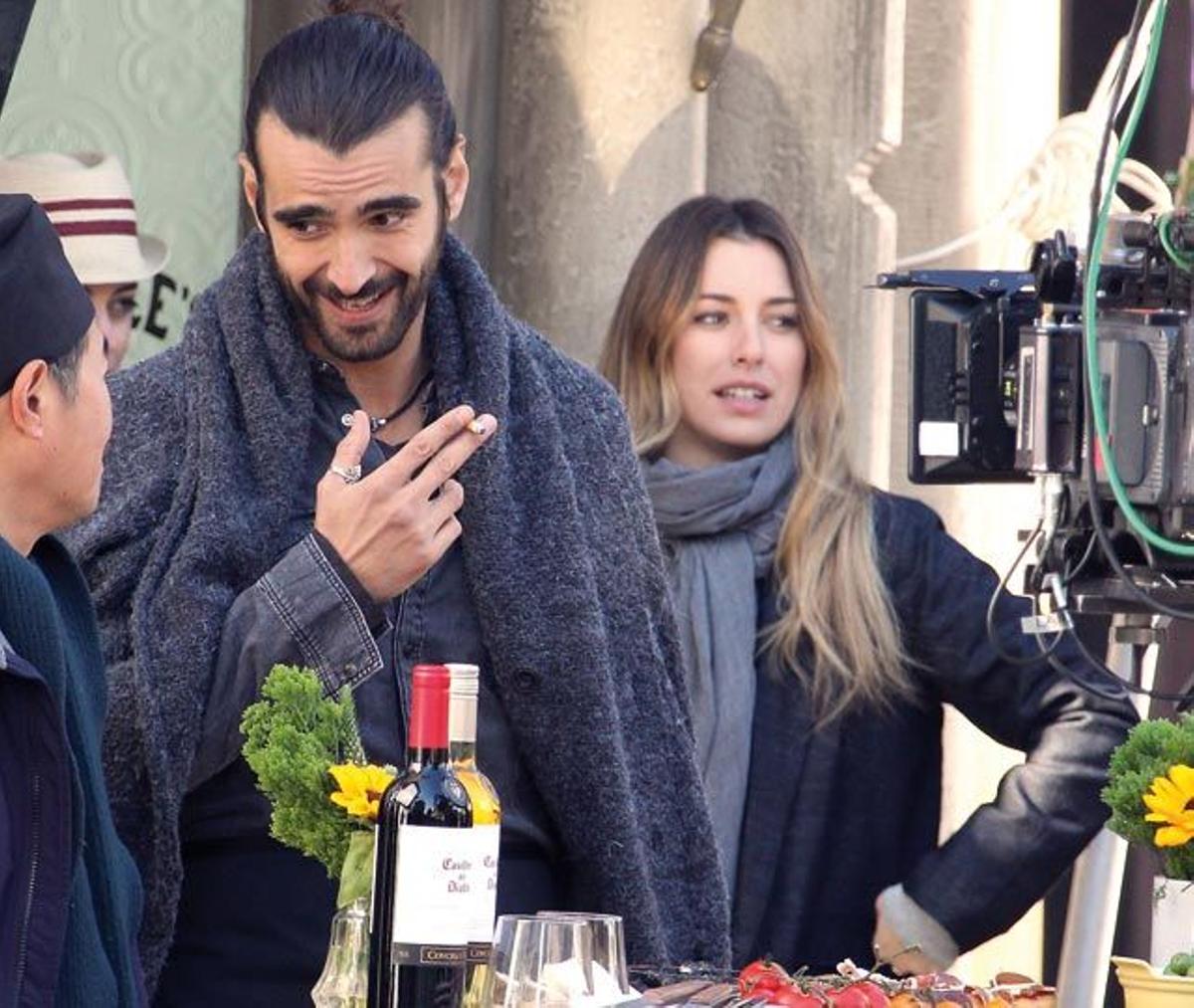 Blanca Suárez y Aitor Luna en pleno rodaje en Brooklyn - Cuore