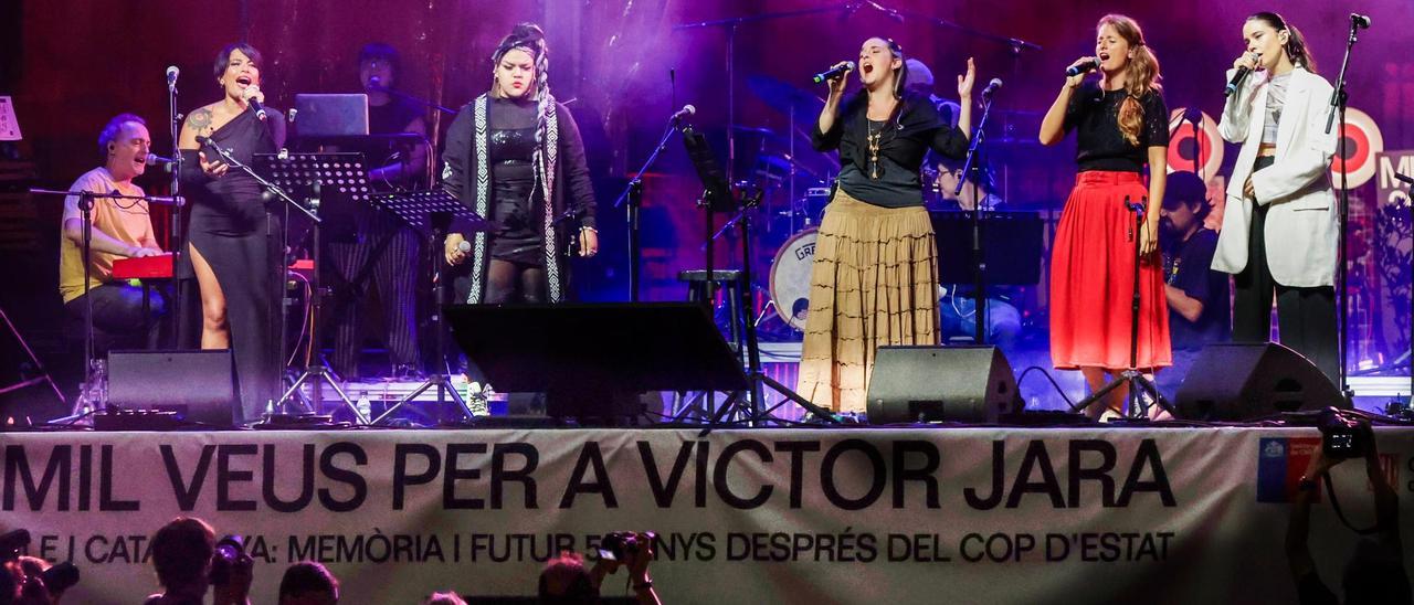 Combate y emoción en memoria de Víctor Jara, 50 años después