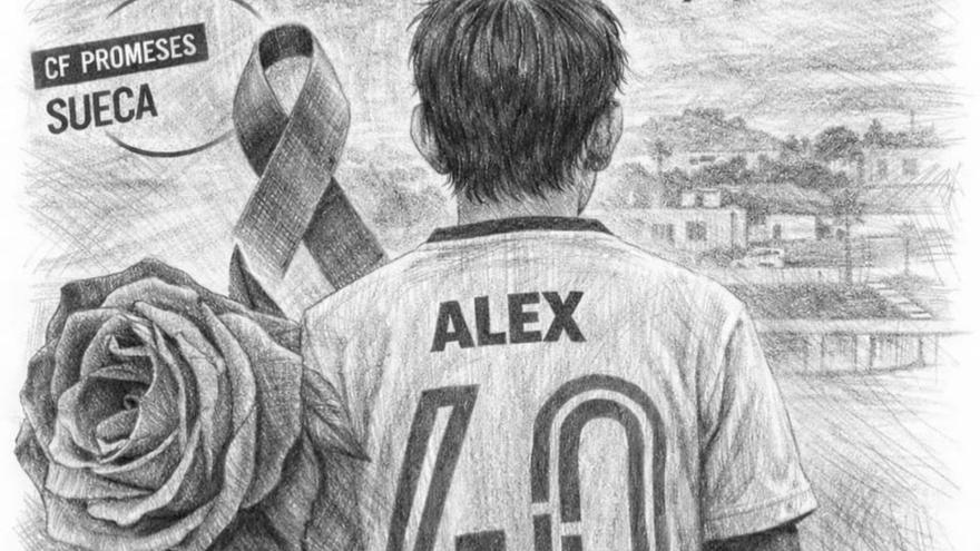 Álex, "un nen de 10" apassionat pel futbol