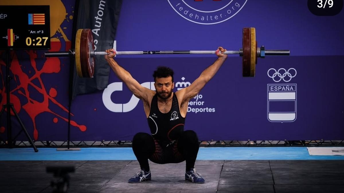 Halterofilia: Joan Marco gana el Campeonato de España Máster de Halterofilia