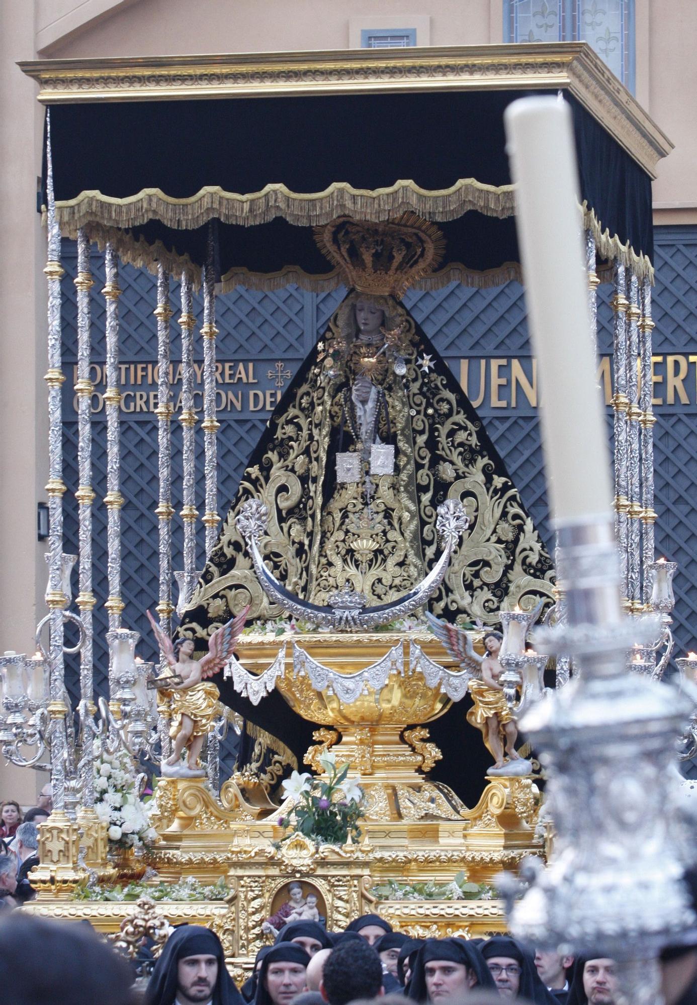 Semana Santa de Málaga, Dolores del Puente: Recuperar la Virgen de Mena