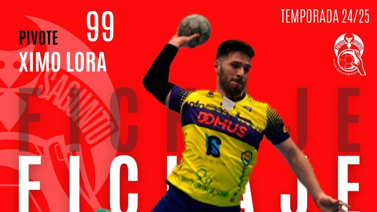 Balonmano, Fertiberia Puerto Sagunto, Ximo Lora