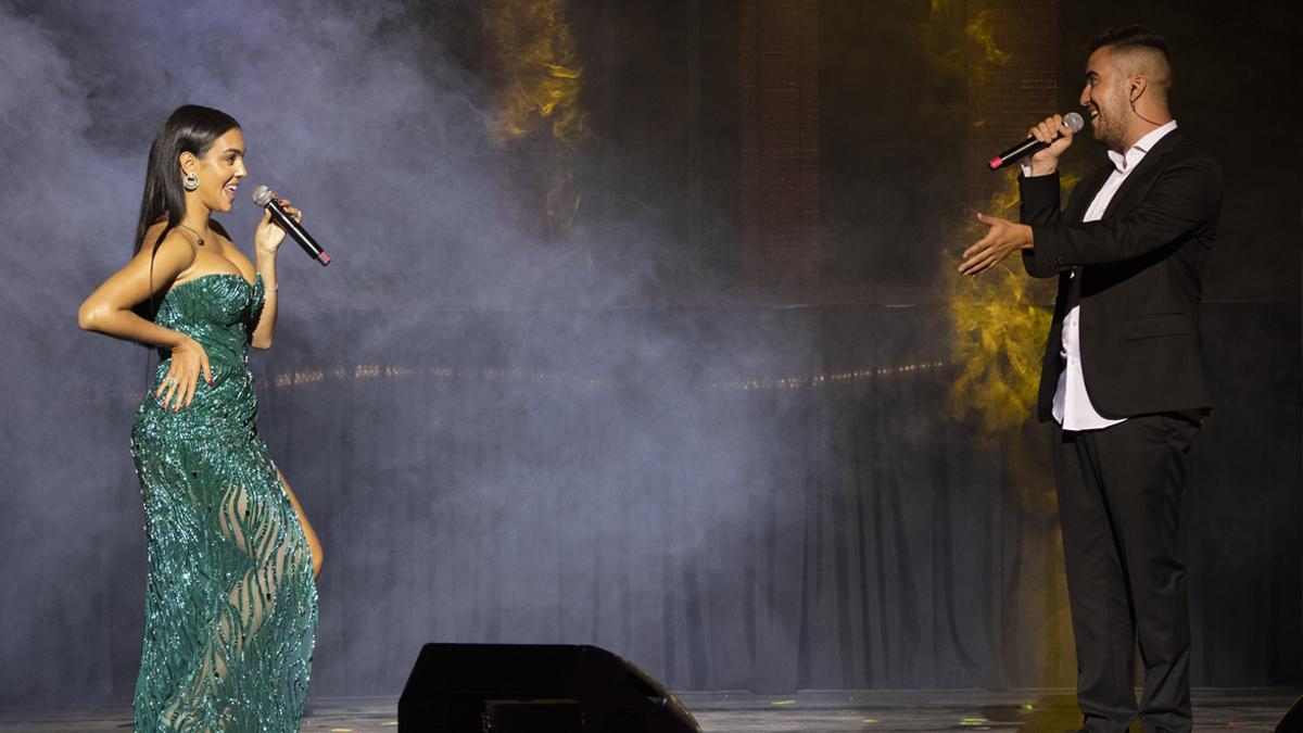 Sorpresa en la Starlite Gala: Georgina Rodríguez canta con Beret el ...