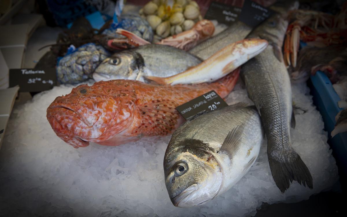 'Mercat de Mercats' degustación de comida en la plaza Catalunya