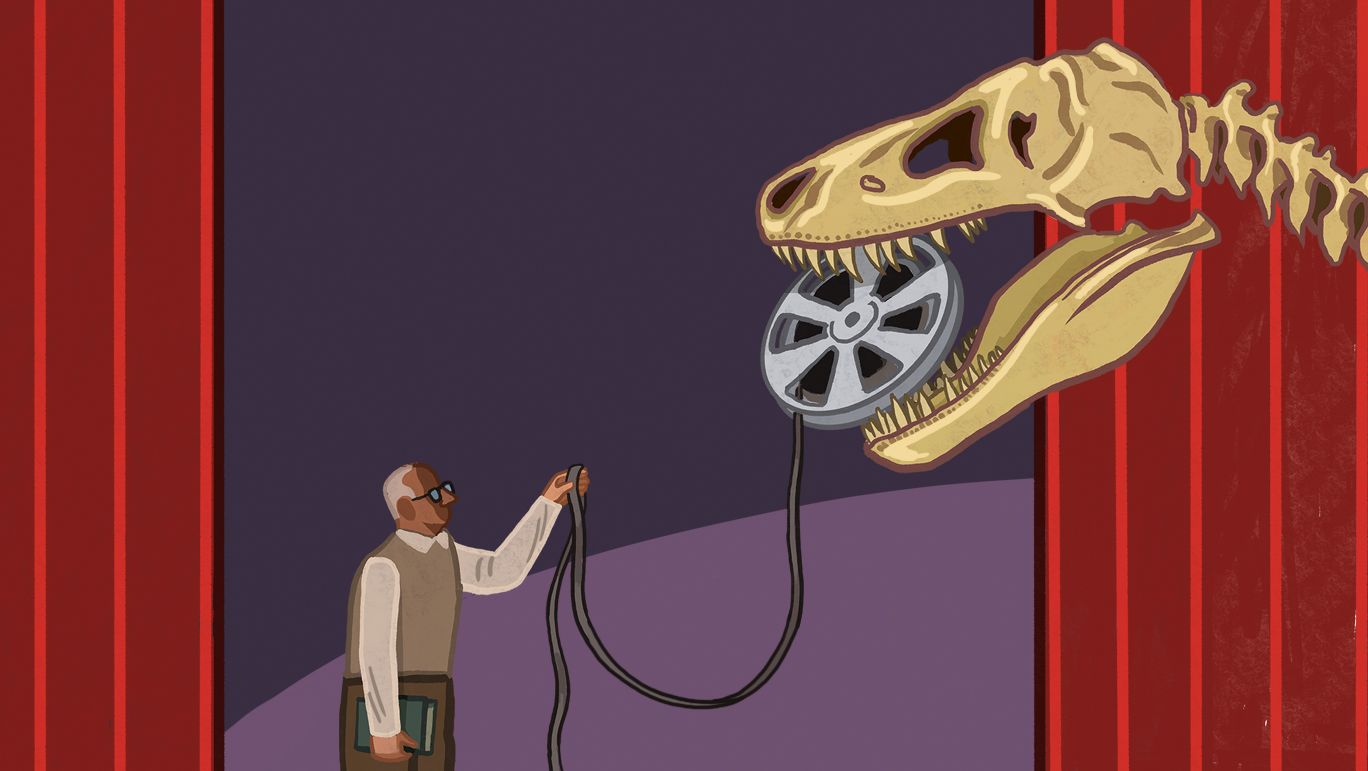 Concavenator vs. Kong en Sitges, por Jordi Serrallonga