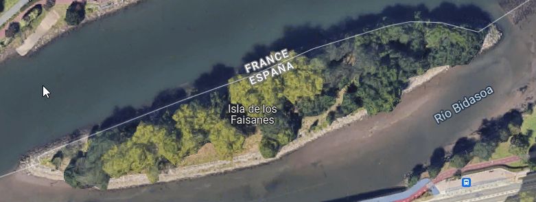 La isla de los faisanes: el territorio entre España y Francia que ...