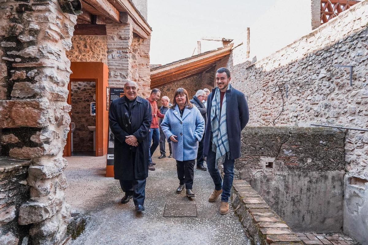 Les millors imatges de la inauguració del Porrat de Sant Blai de Potries