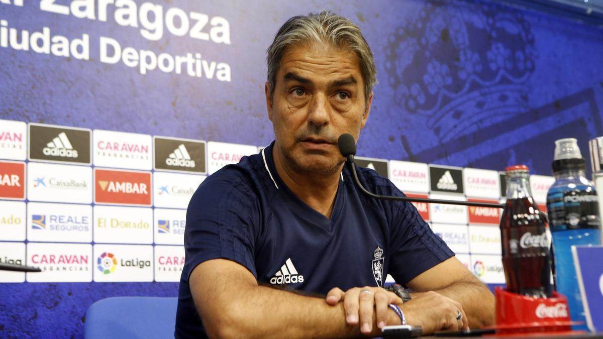 El exentrenador zaragocista Natxo González firma por la SD Amorebieta