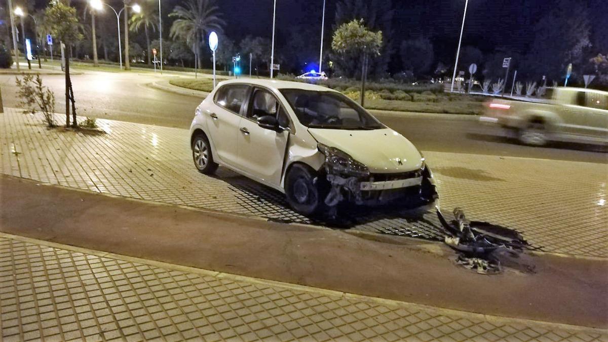 Conductor accidentado en Avenida Manolete conducía bajo alcohol
