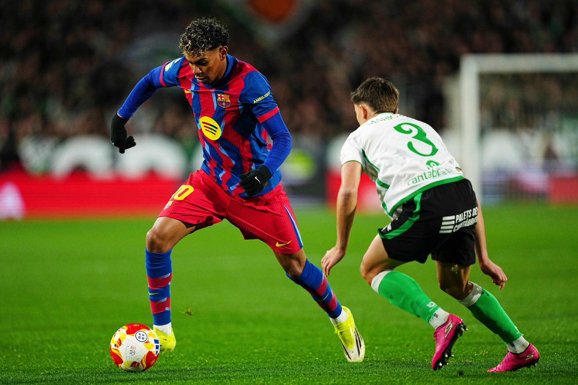 Copa del Rey: Racing de Santander - Barcelona, en imágenes