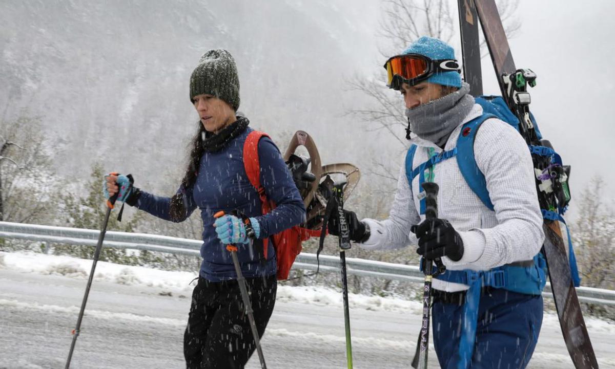 Cuando “cambia todo” en el Alto Aller: la nieve cierra puertos pero ...