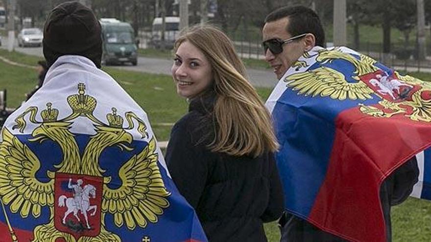 Los crimeos prorrusos anticipan su victoria en la consulta