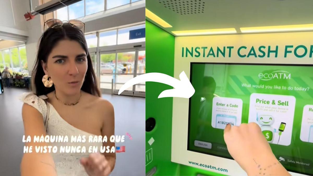 La innovadora máquina en Estados Unidos con la que puedes vender tu ...