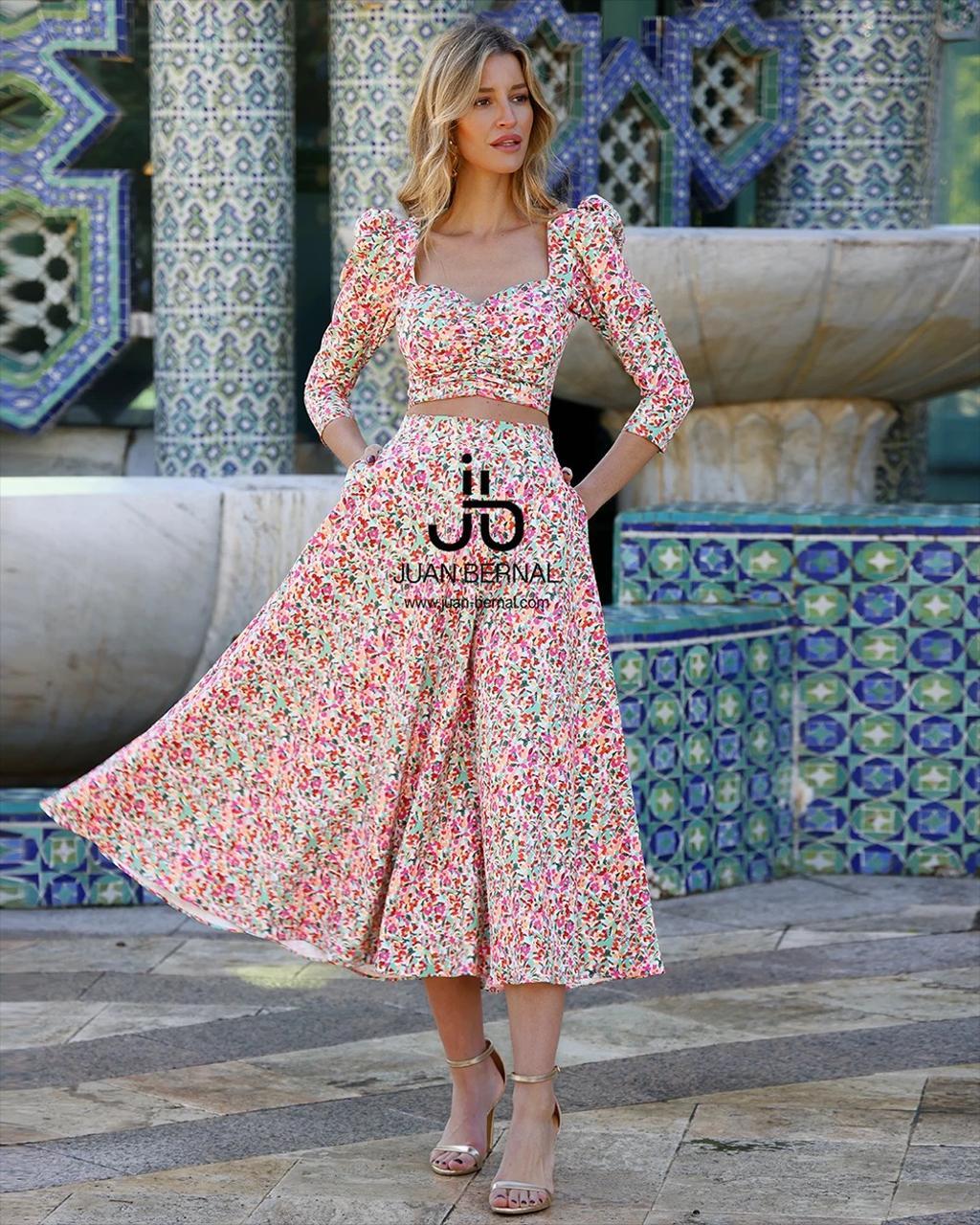 Los vestidos de invitada de Juan Bernal que pueden hacerle sombra a la novia