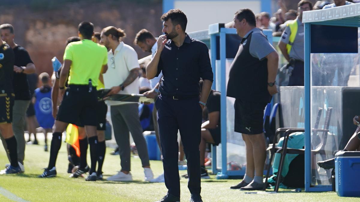 Fernández Romo, técnico de la UD Ibiza sobre el duelo contra el Málaga ...