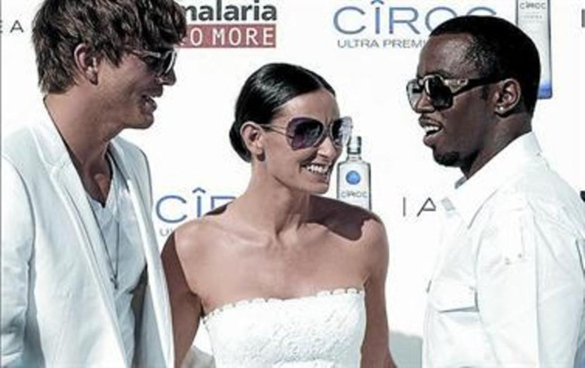 P. Diddy celebra una 'fiesta blanca' contra la malaria