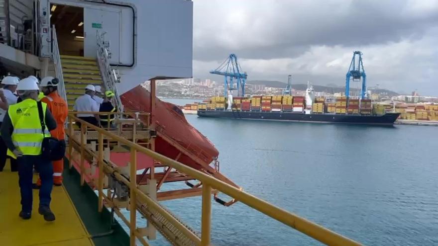 PUERTO | Así es una de las plataformas más grande del mundo que hace ...