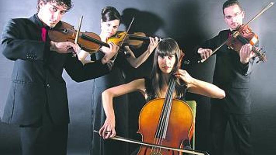 El cuarteto de cuerda «Vínculos» gana un festival de música en Madrid