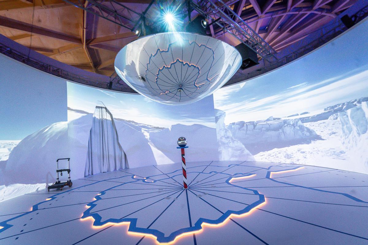 Llega Antarctica Experience, exposición inmersiva en la Cúpula Arenas