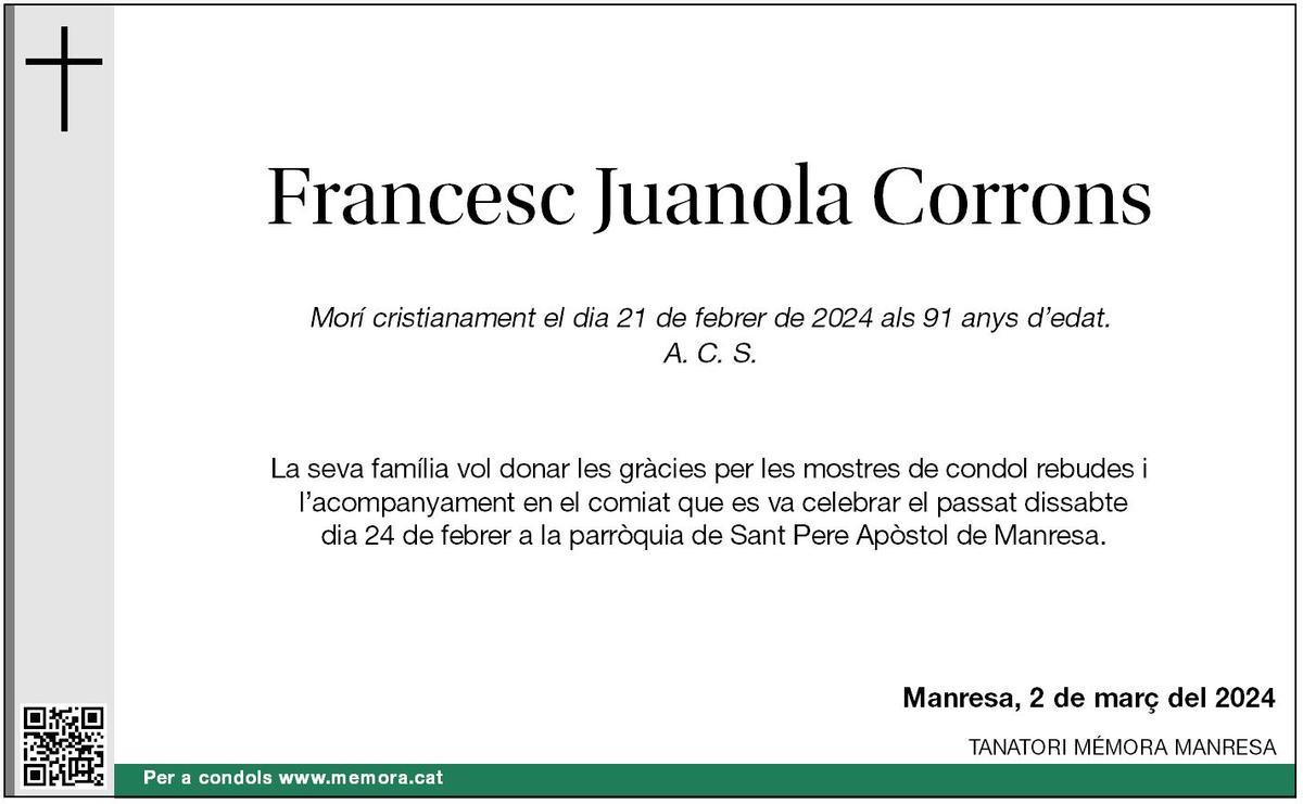 Necrològiques del 2 de març del 2024