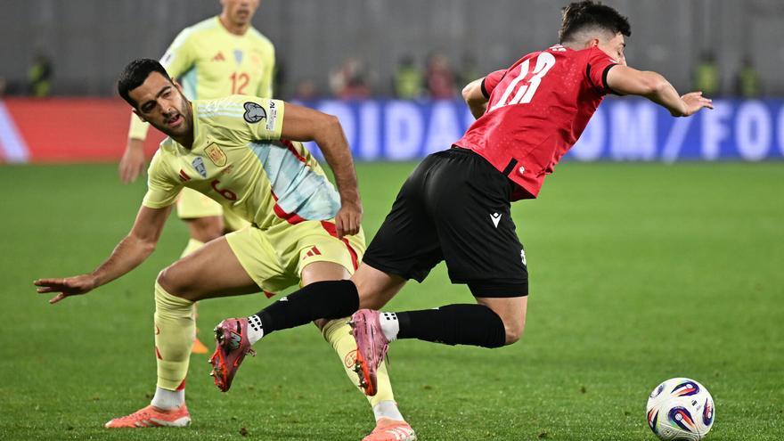 Clasificación para el Mundial 2026: Georgia - España, en imágenes - El ...