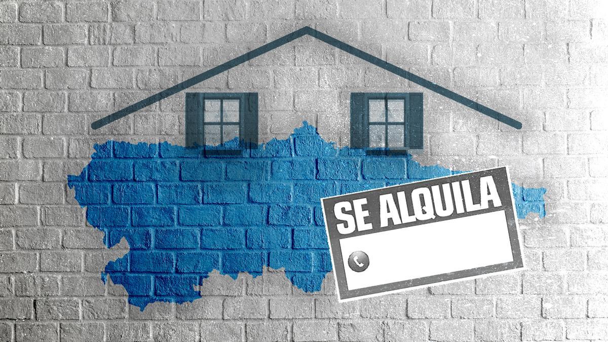 El menguado alquiler asequible del Principado: más del noventa por ...