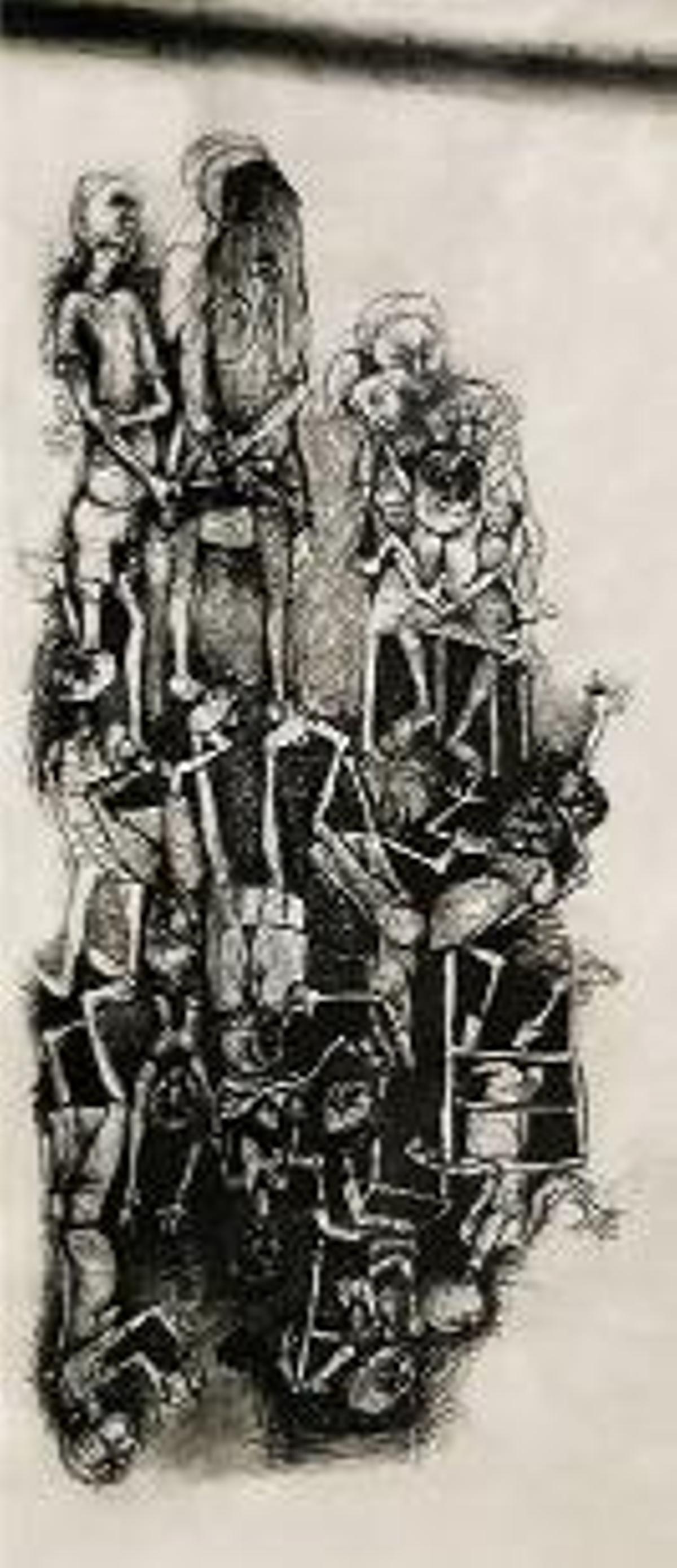 Dumile Feni en el Reina Sofía: el Guernica africano