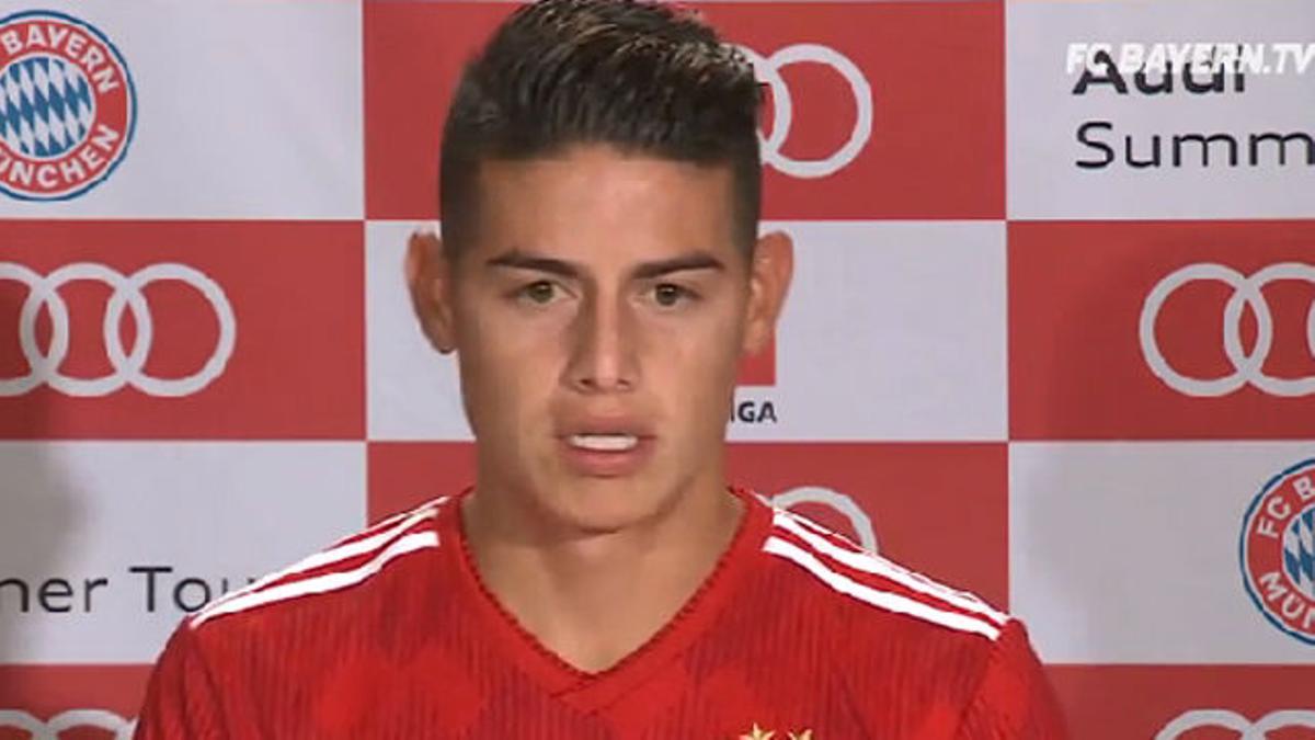 James habla sobre su futuro en el Bayern