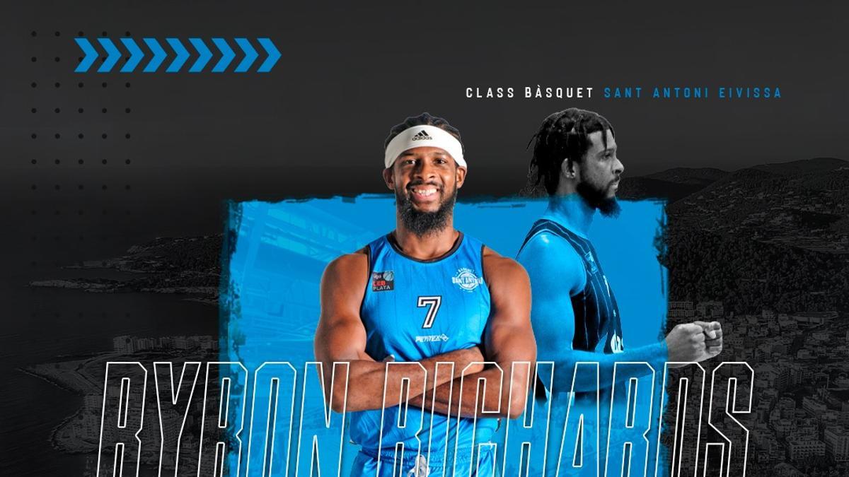 Byron Richards renueva con el Class Bàsquet Sant Antoni de Ibiza
