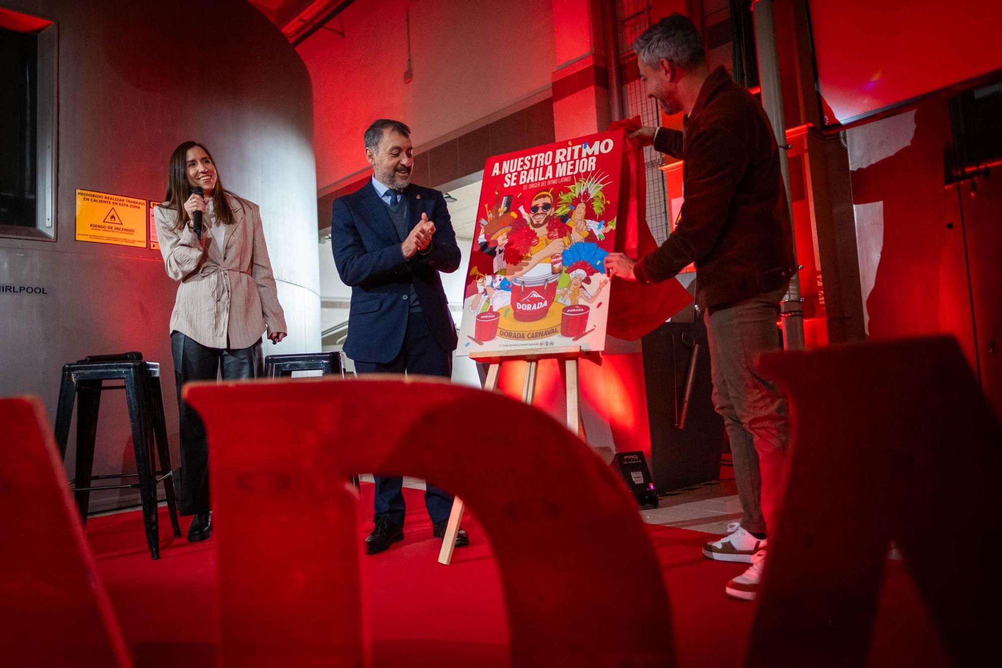 FOTOS | Presentación del anuncio de Dorada para Carnaval