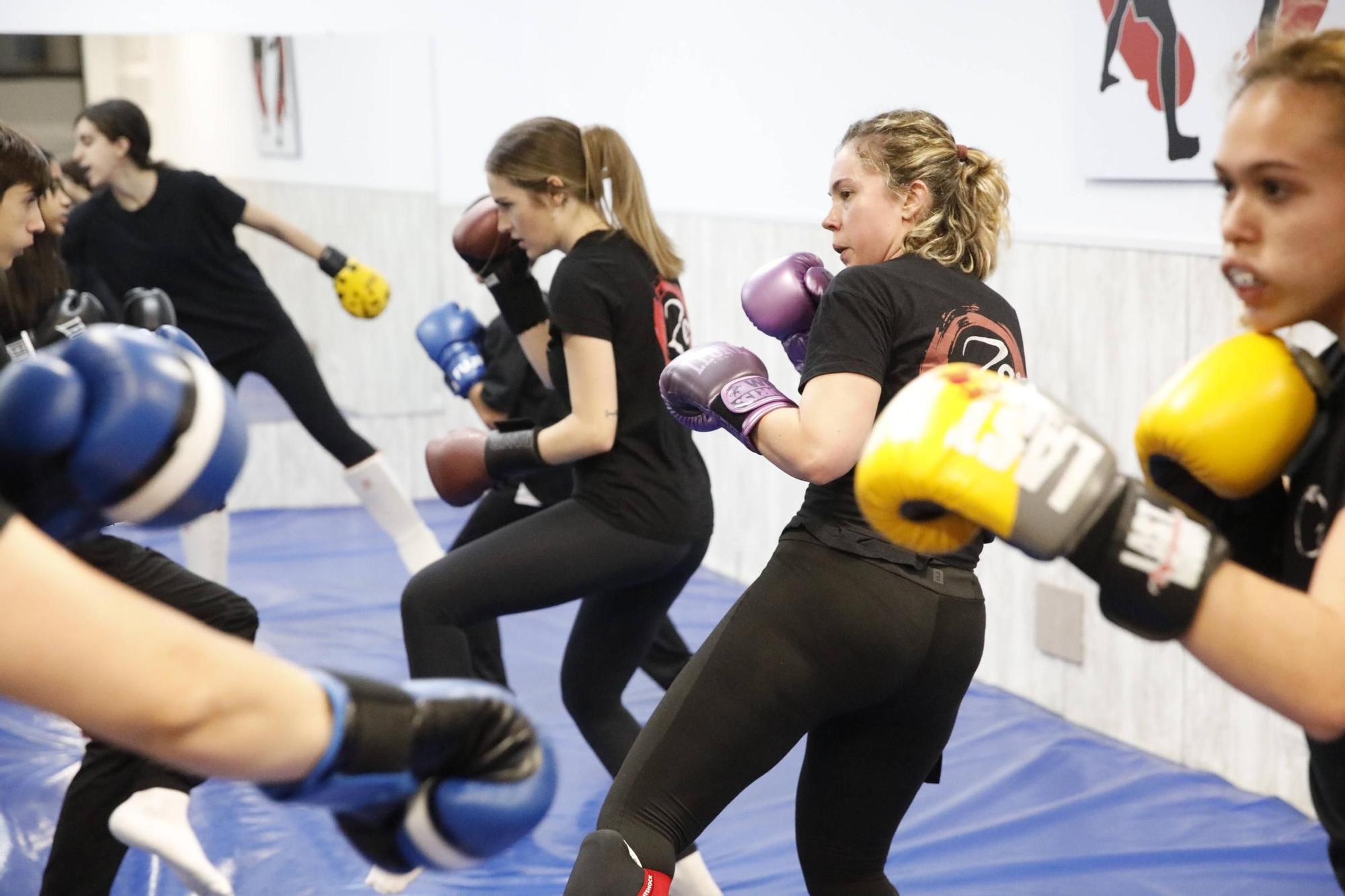 EN IMÁGENES: Así son las clases de defensa personal para mujeres