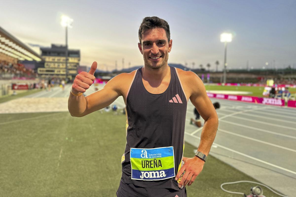 JUEGOS OLÍMPICOS | Jorge Ureña (atletismo): El premio al esfuerzo de ...