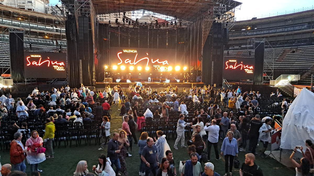 Joaquín Sabina en València | ¿Habrá concierto si llueve esta tarde?