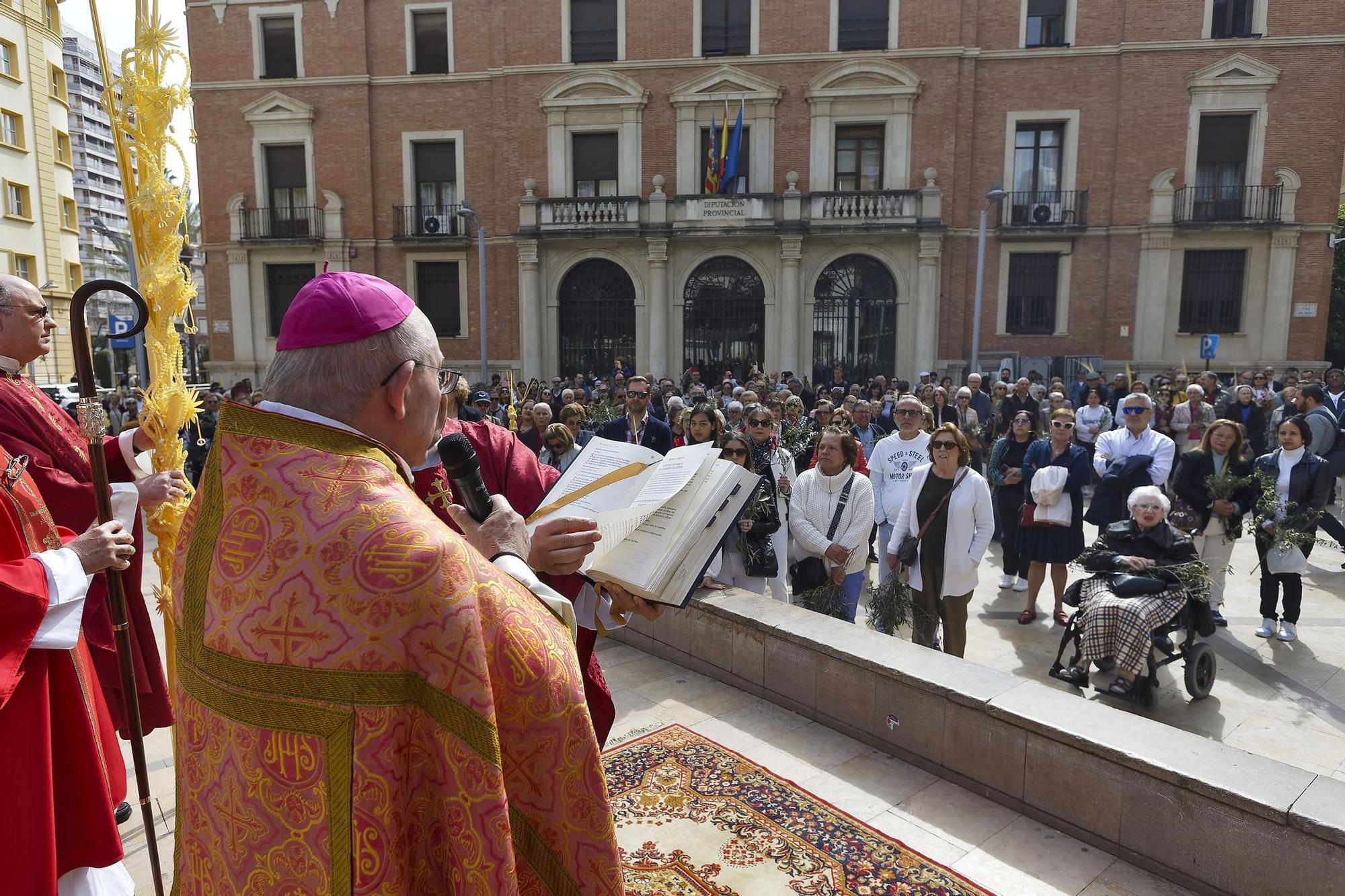 Celebración del Domingo de Ramos en Castelló