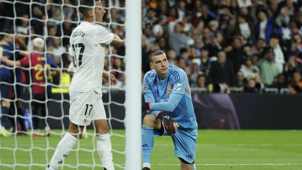 Real Madrid | Lunin: “No veo a nadie nervioso"