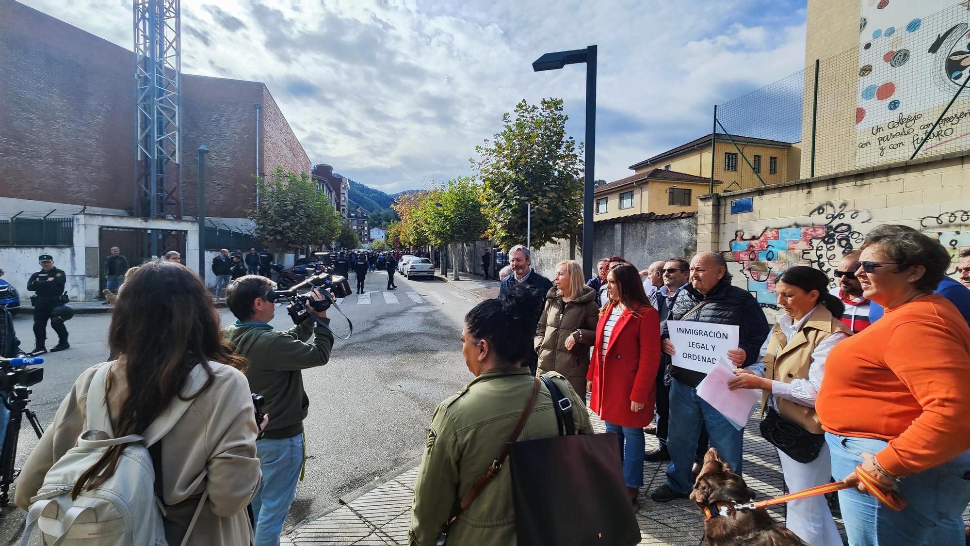 Las concentraciones en Sotrondio, en imágenes.