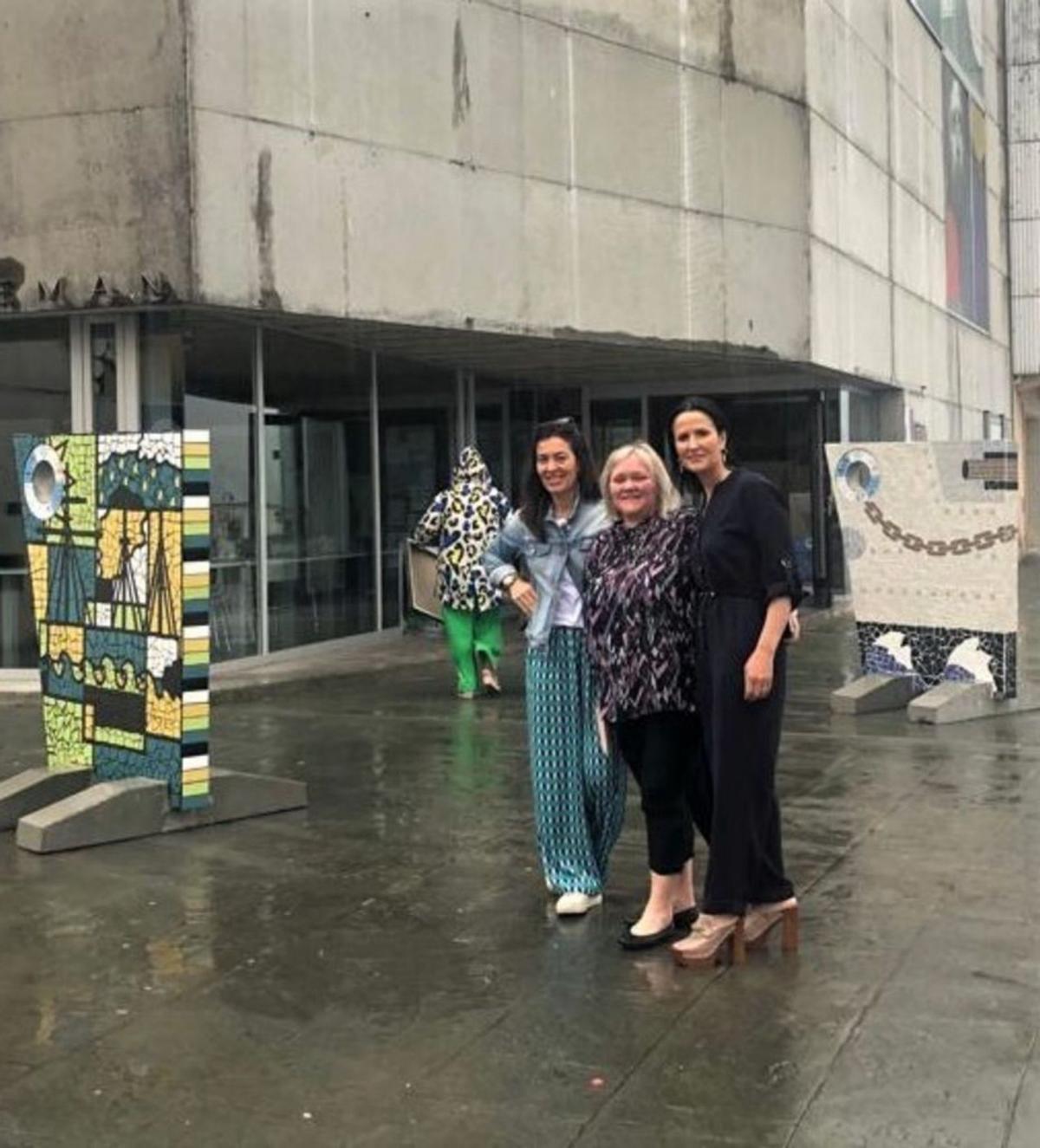 El ‘City of Agra’ y el ‘HMS Serpent’ emergen como murales en el Museo ...