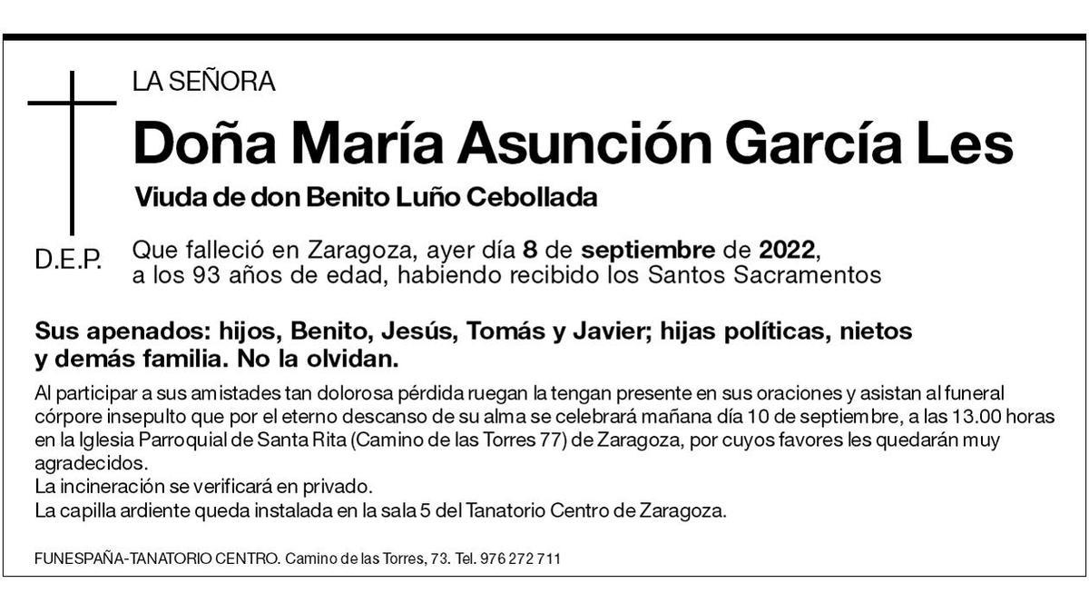 María Asunción García Les