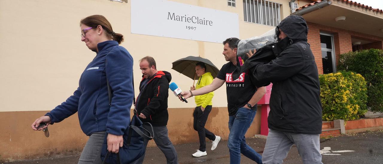 Un centenar de trabajadores salen voluntarios para seguir en Marie Claire