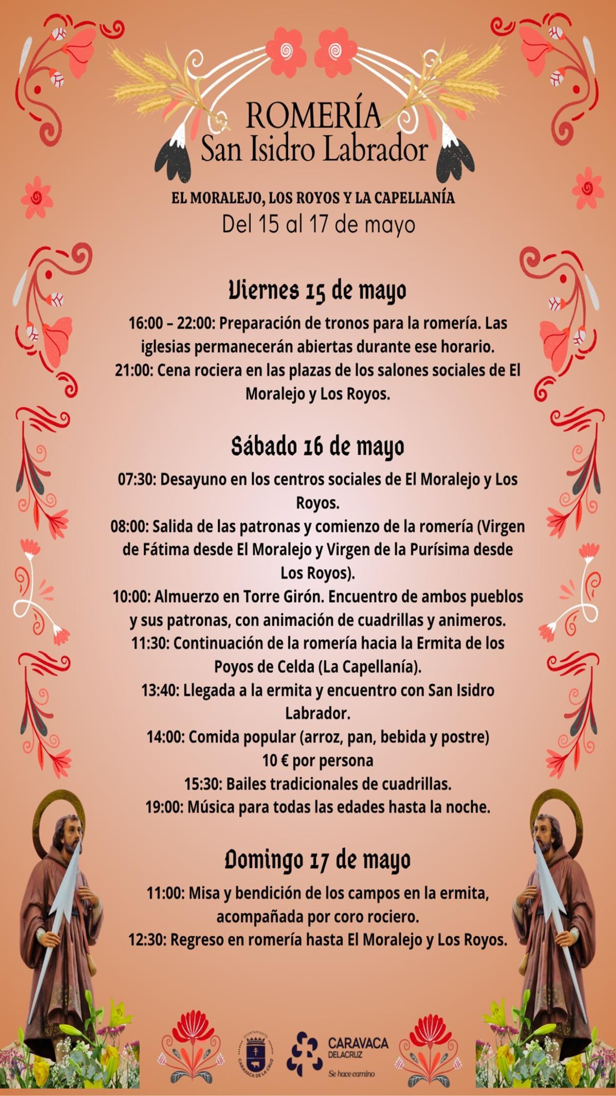 San Isidro Caravaca | La Romería de San Isidro Labrador se celebrará ...
