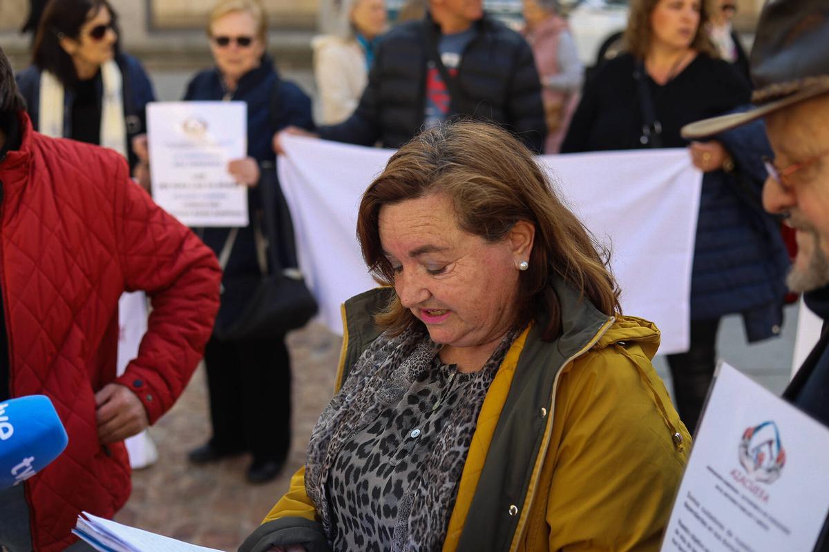 MANIFESTACIÓN EN ZAMORA DE LOS CUIDADORES NO PROFESIONALES