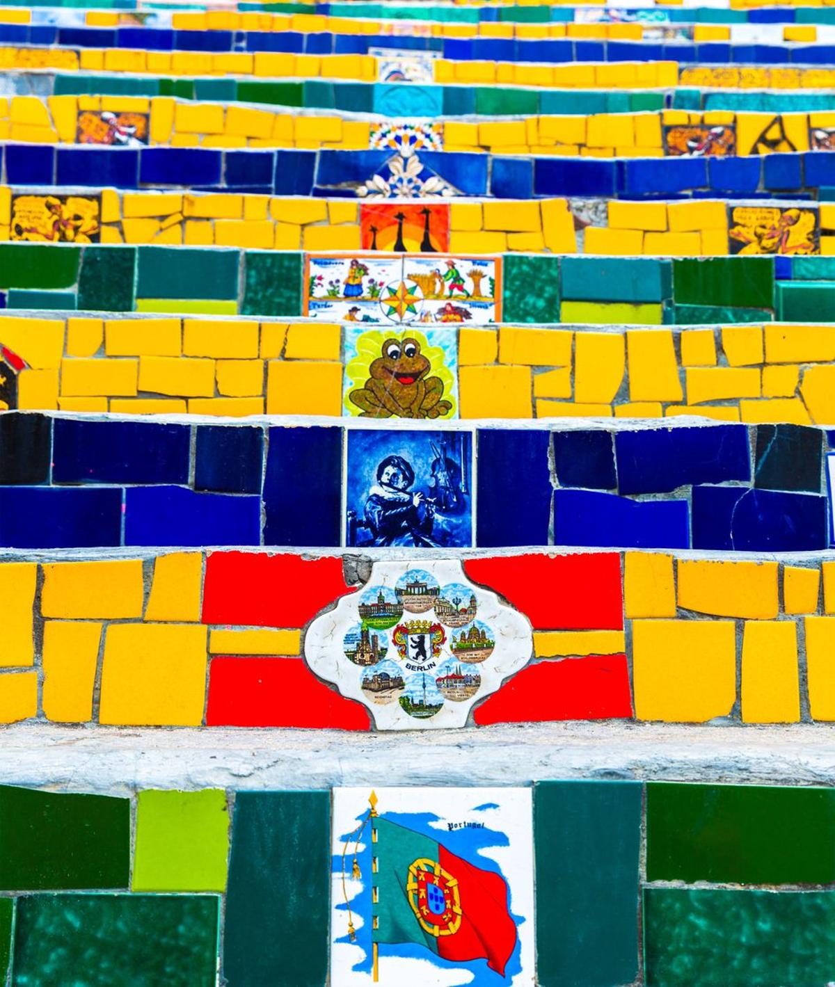La escalera de Selarón, la joya multicolor de Río de Janeiro - Viajar