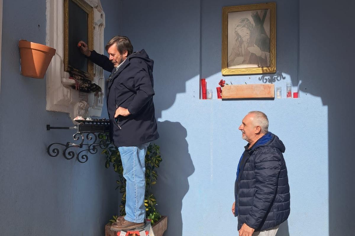 El Ayuntamiento de Cartagena restaura el cuadro de la Virgen de la ...