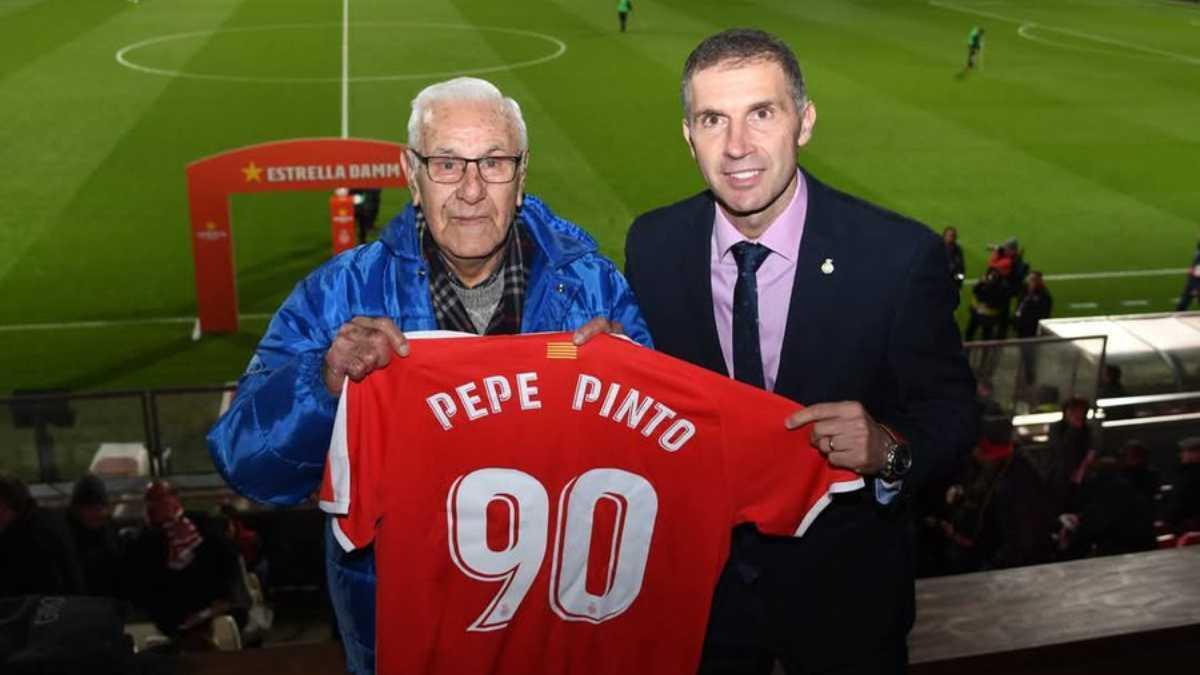 MORT PEPE PINTO | Mor Pepe Pinto, exjugador i exentrenador del Girona