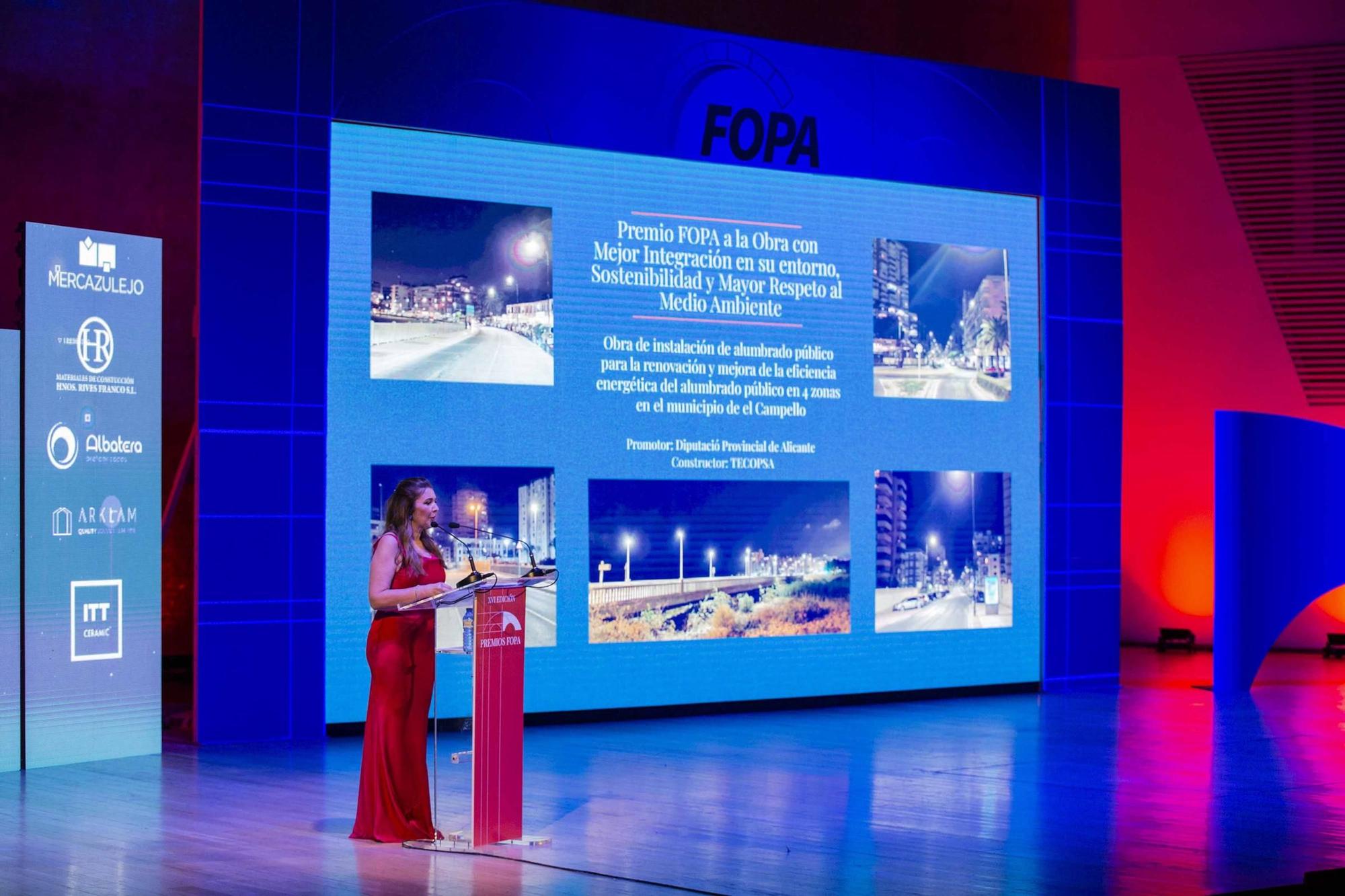 Entrega de la XVI edición de los premios FOPA - Información