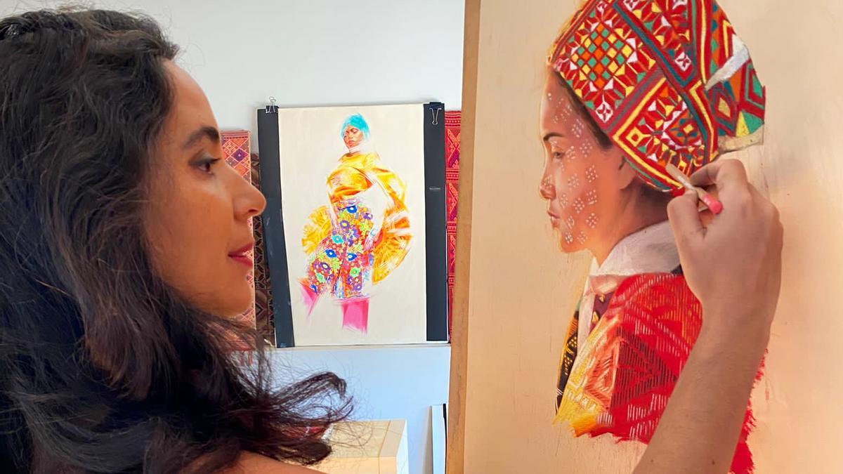 La alicantina María Marí Murga expone una obra en Londres